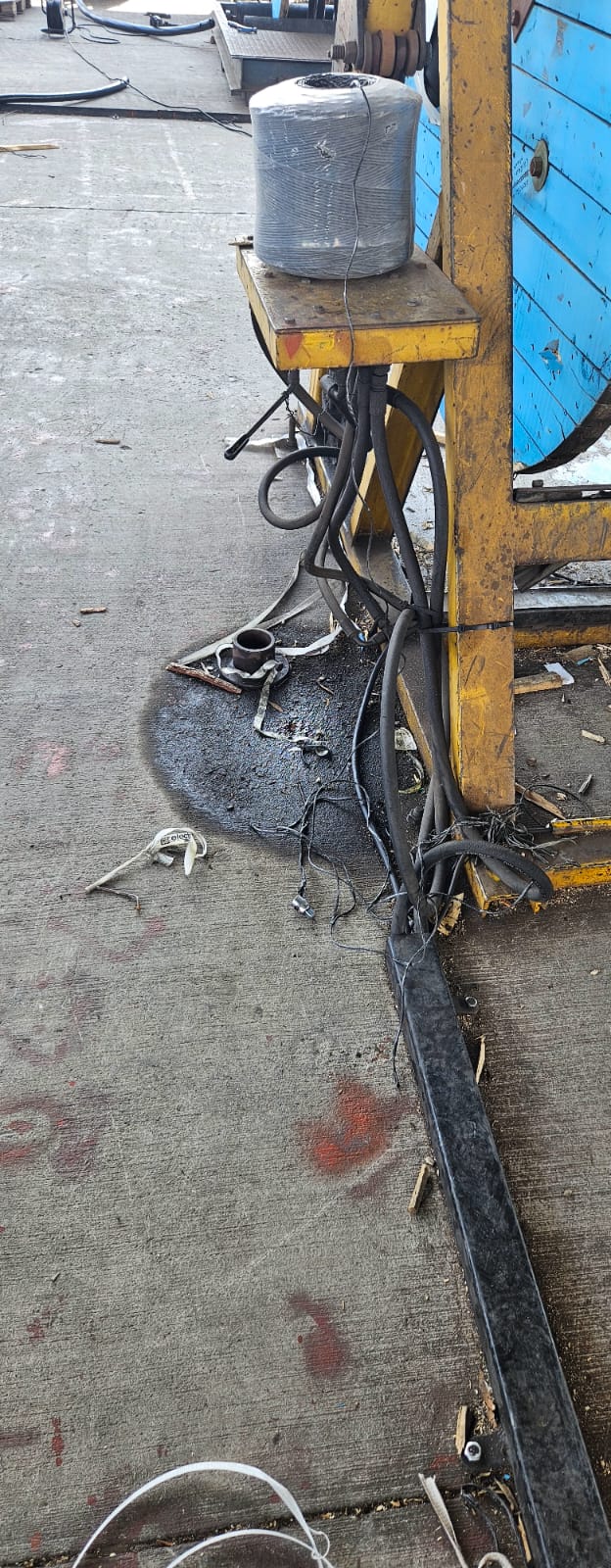 Refurbish of Cable Wheel Roller - Hydraulic Squad